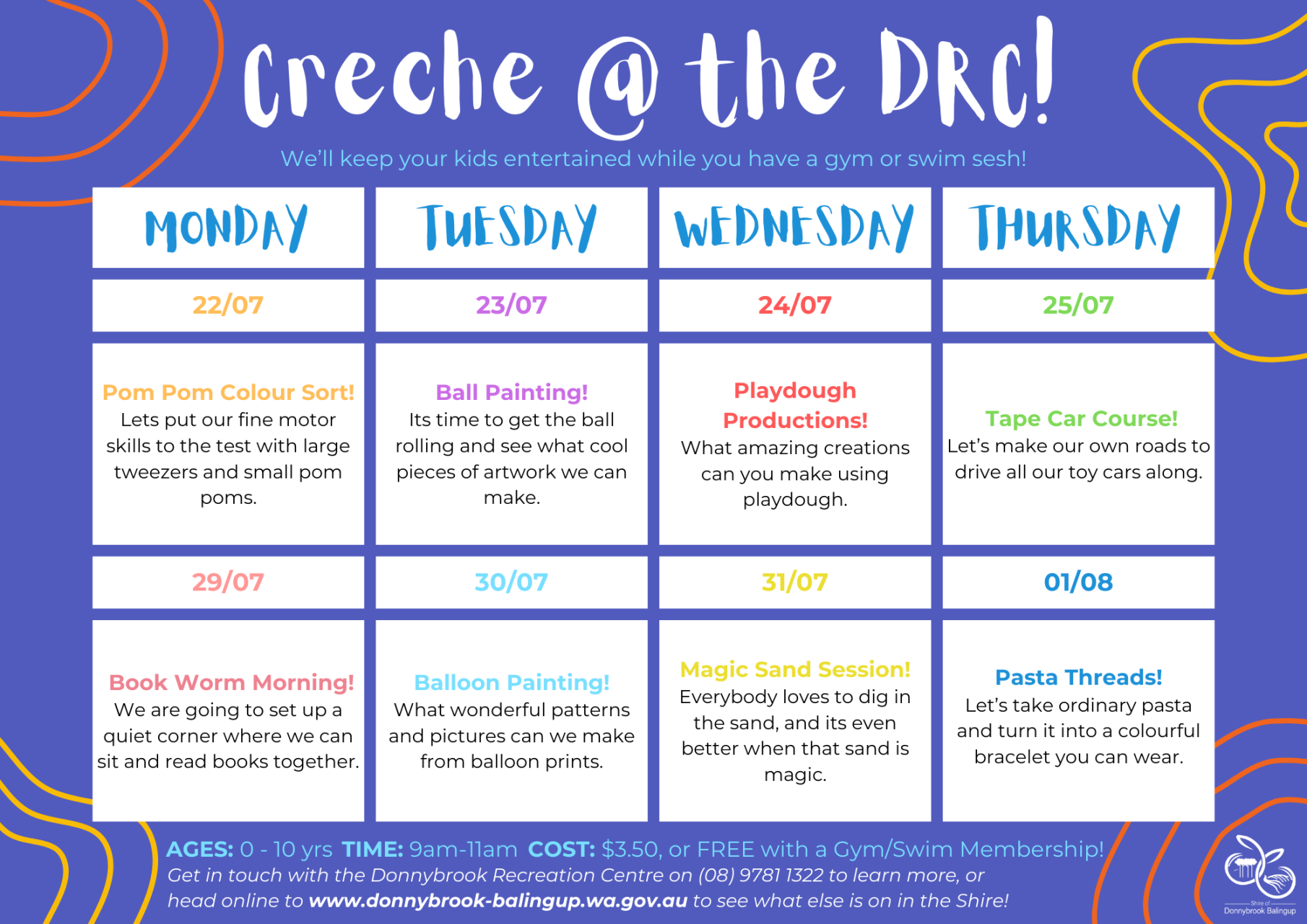 DRC Programs & Clubs » Shire of Donnybrook Balingup